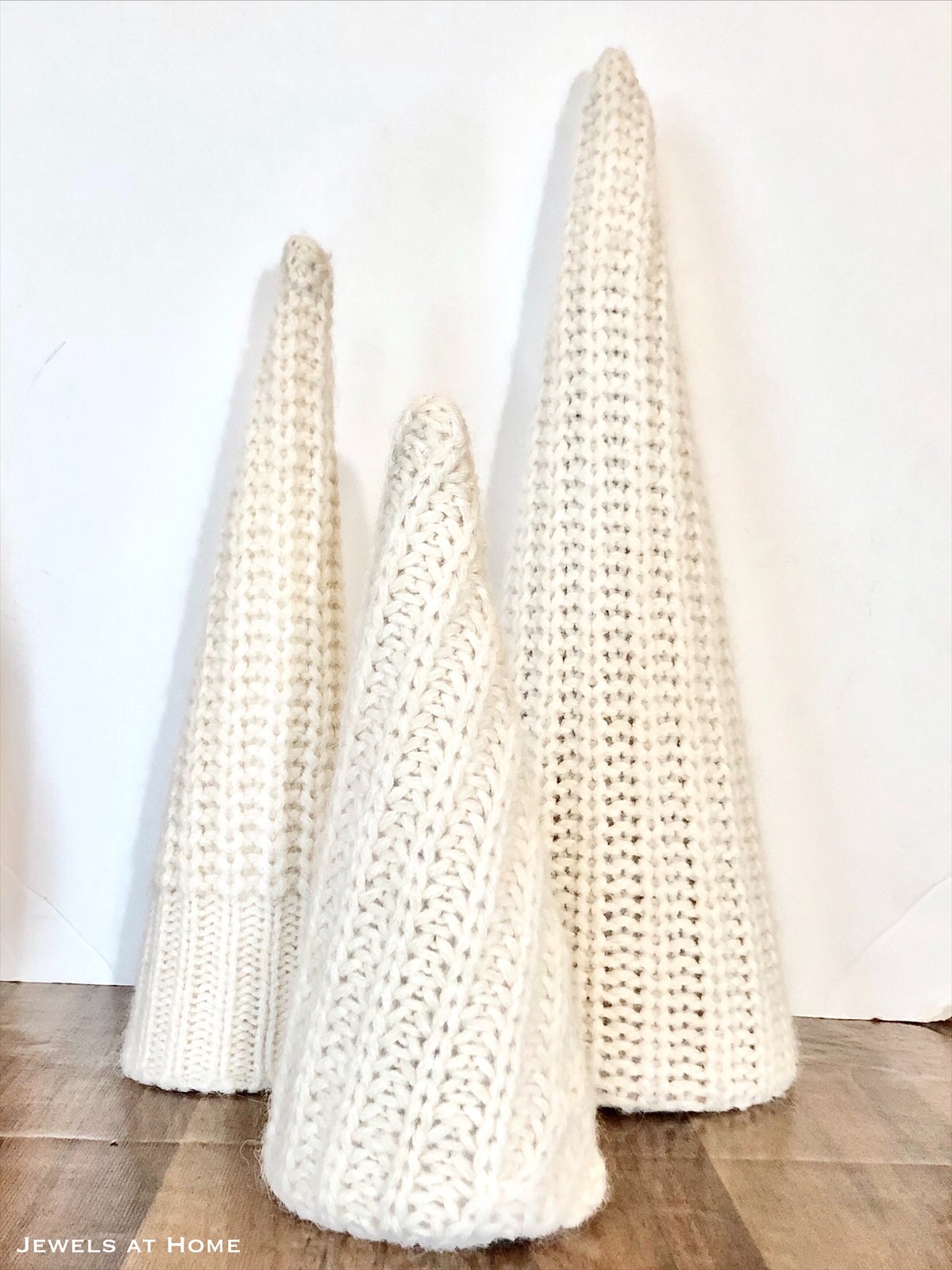 DIY Sweater Christmas Trees | Jewels at Home
