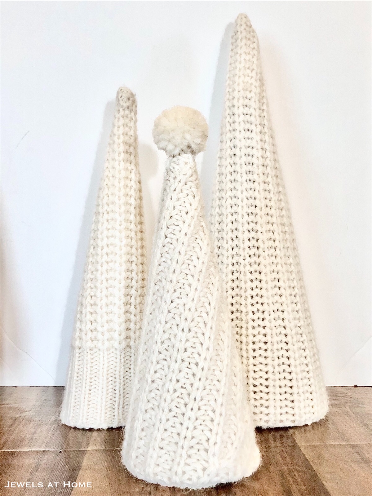 DIY Sweater Christmas Trees | Jewels at Home