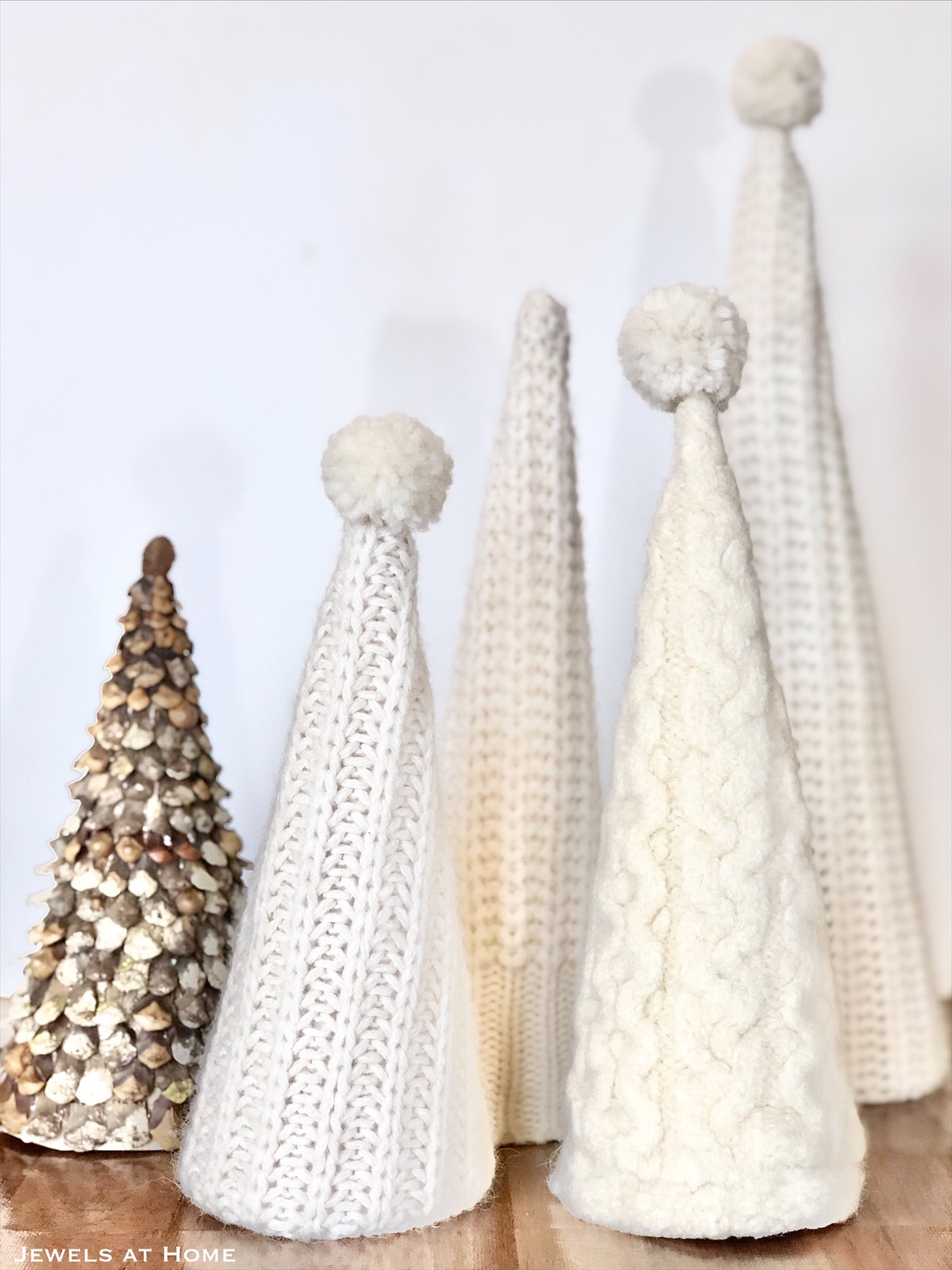 DIY Sweater Christmas Trees | Jewels at Home